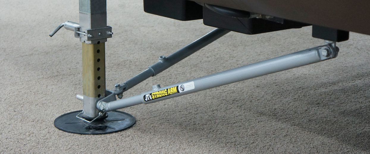 Stop the Rock & Bounce! Travel trailer & 5th wheel stabilizer system review
